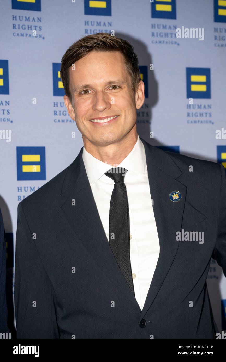 NEW YORK, NEW YORK - FEBRUARY 07: Erik Bottcher attends the Human ...