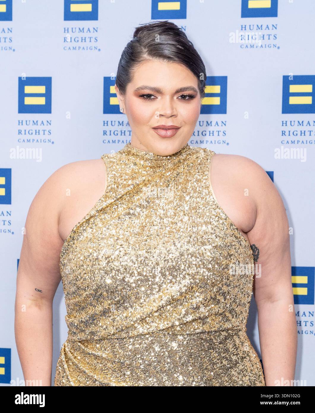 New York, NY, February 7, 2026: Tiffany Baira attends Human Rights ...