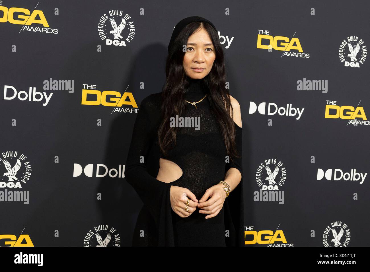 Chloe Zhao attends the arrivals of the 78th annual Directors Guild of ...