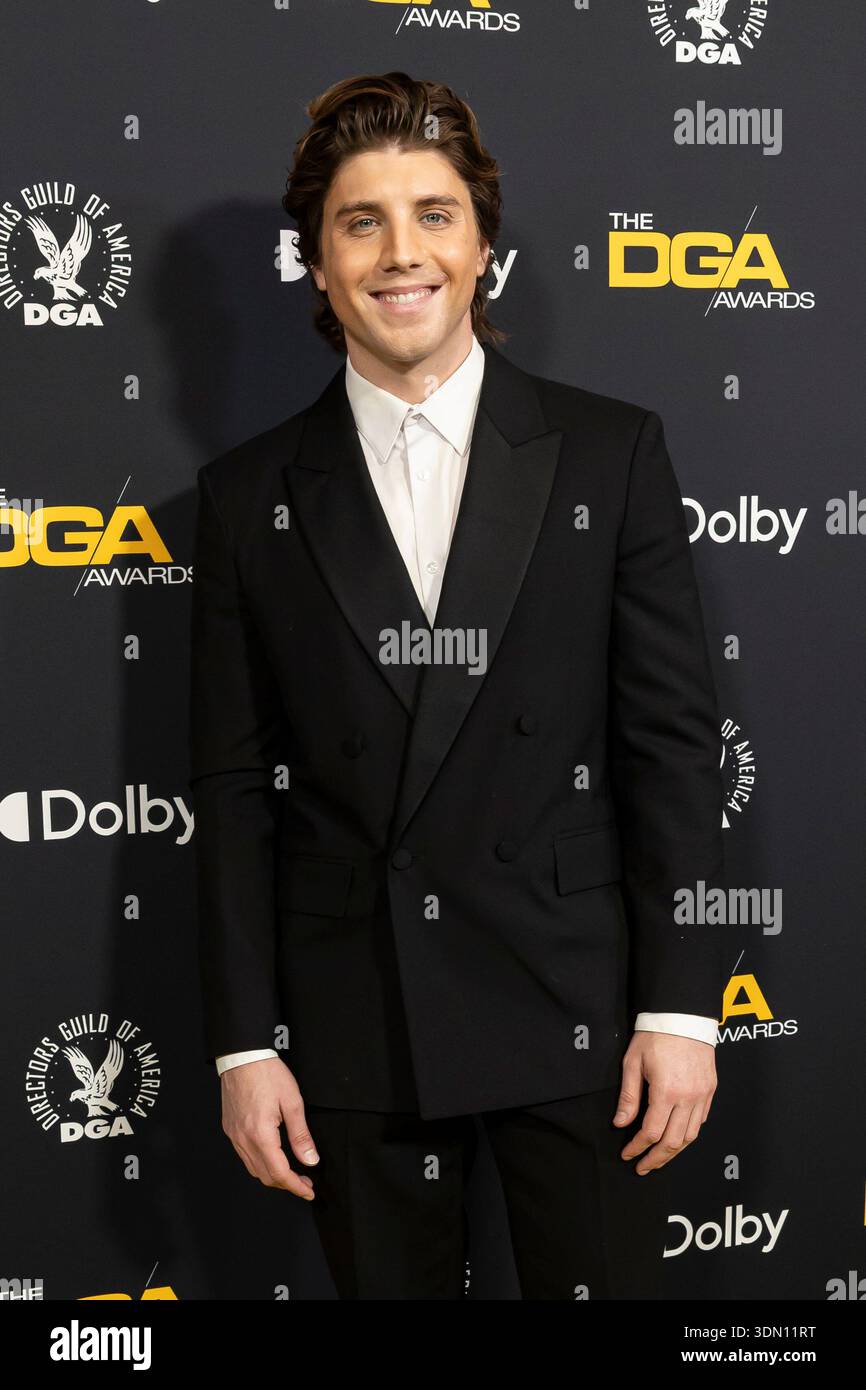 Lukas Gage attends the arrivals of the 78th annual Directors Guild of ...