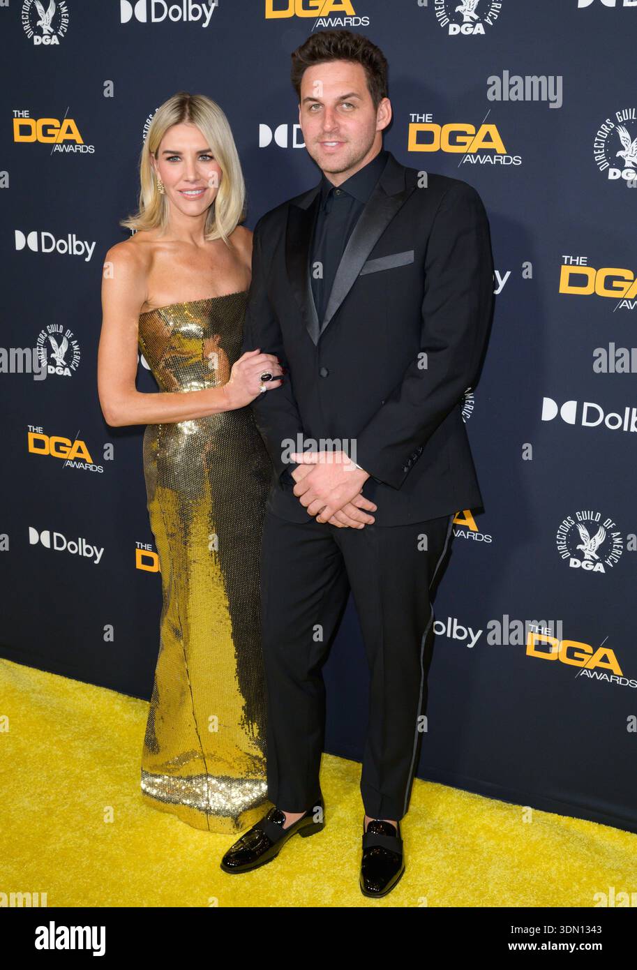 LOS ANGELES, USA. February 07, 2026: Steven Cundari & Charissa Thompson ...