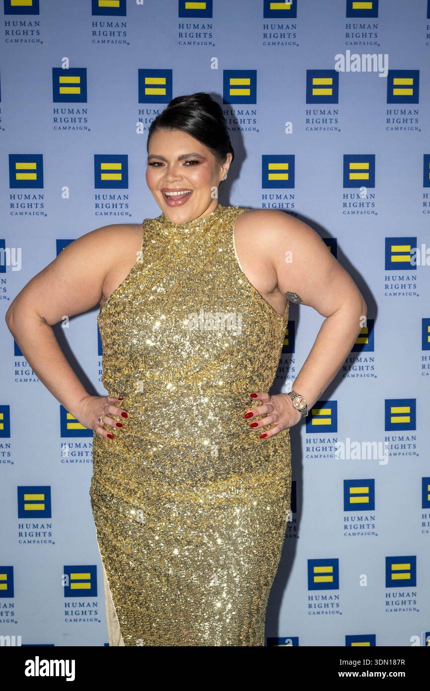 Tiffany Baira attends the Human Rights Campaign 2026 Greater New York ...