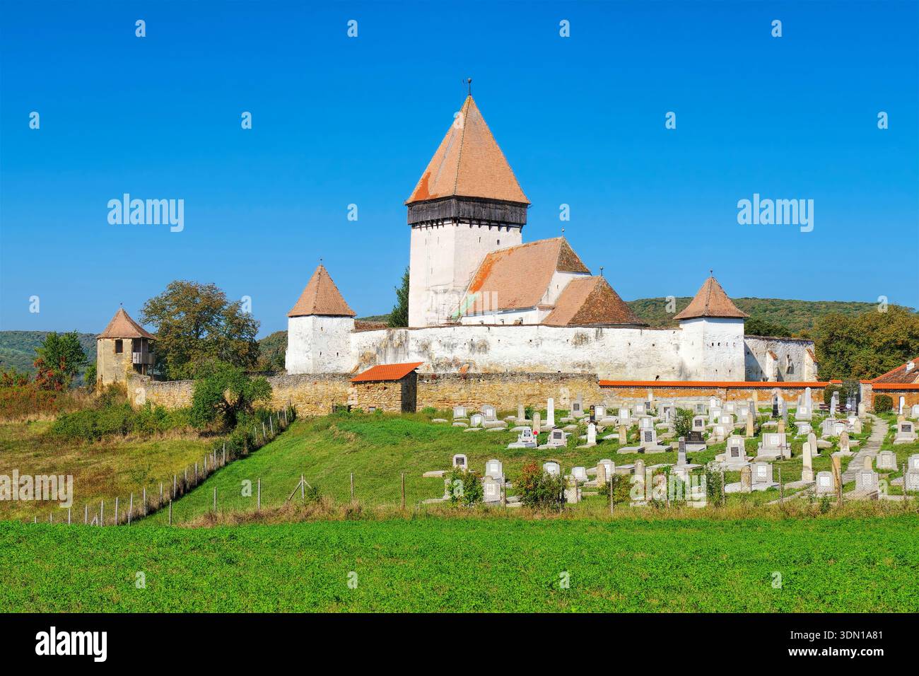Medieval fortified church hosman hi-res stock photography and images ...