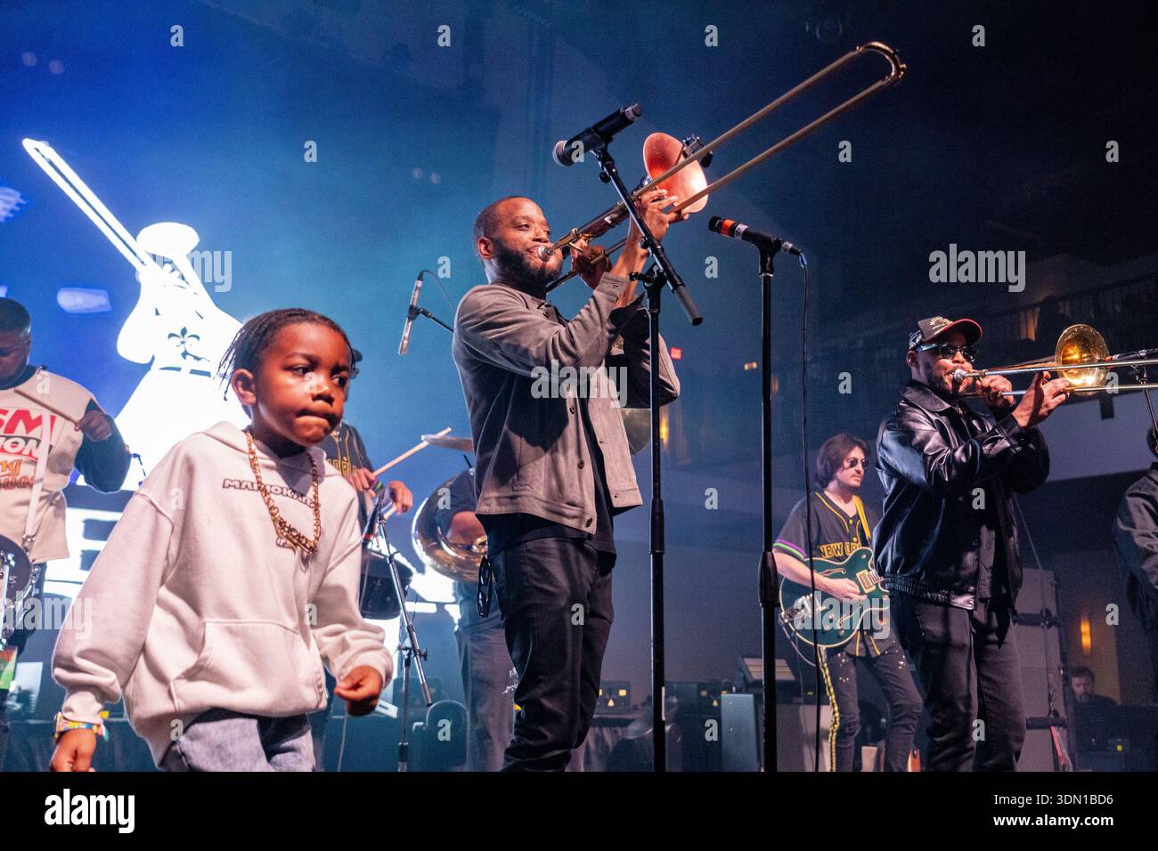 Trombone Shorty & Orleans Avenue perform at Shorty Gras with Krewe of ...
