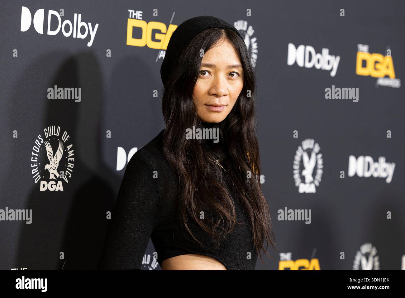 Chloe Zhao attends the arrivals of the 78th annual Directors Guild of ...