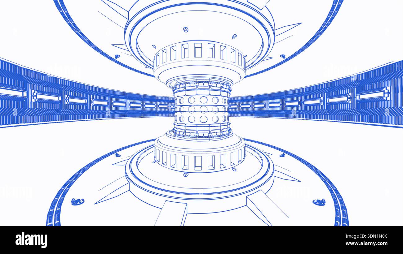 Nuclear reactor blueprint hi-res stock photography and images - Alamy
