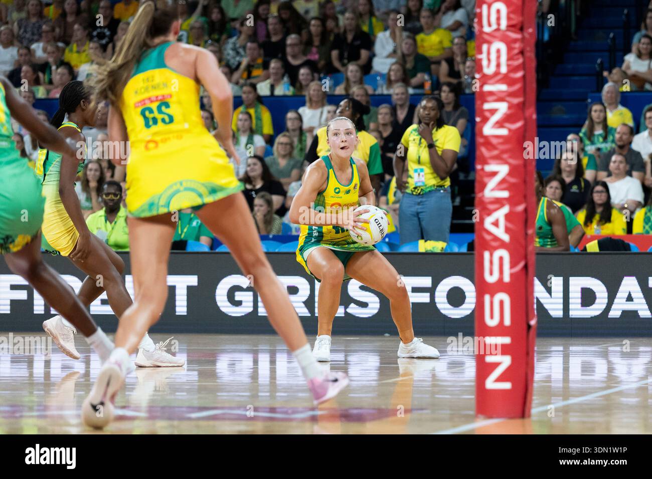 Georgie Horjus during game 2 of the Jamaica Series netball match ...
