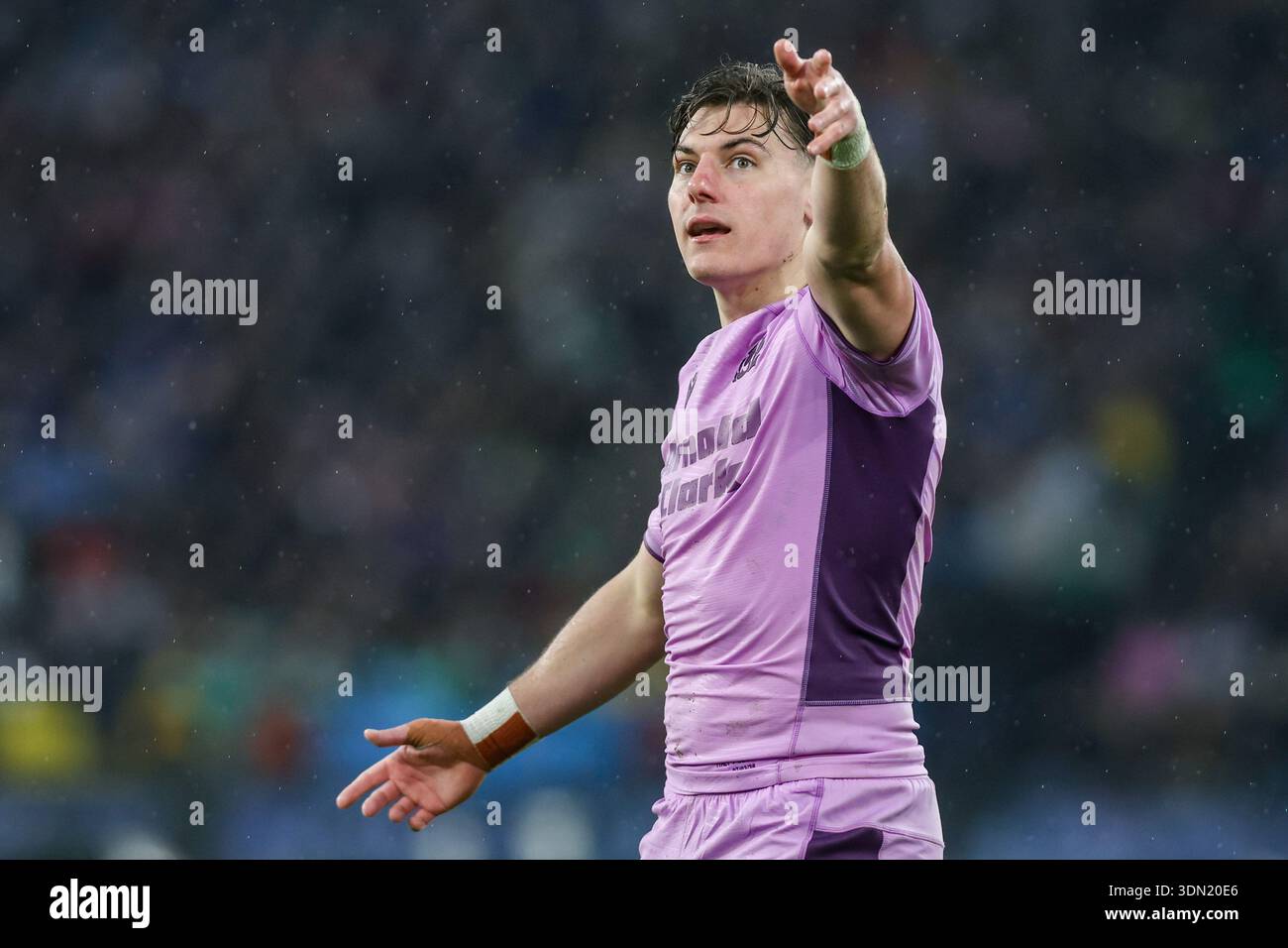 Tom Jordan of Scotland seen in action during the Guinness Six Nations ...