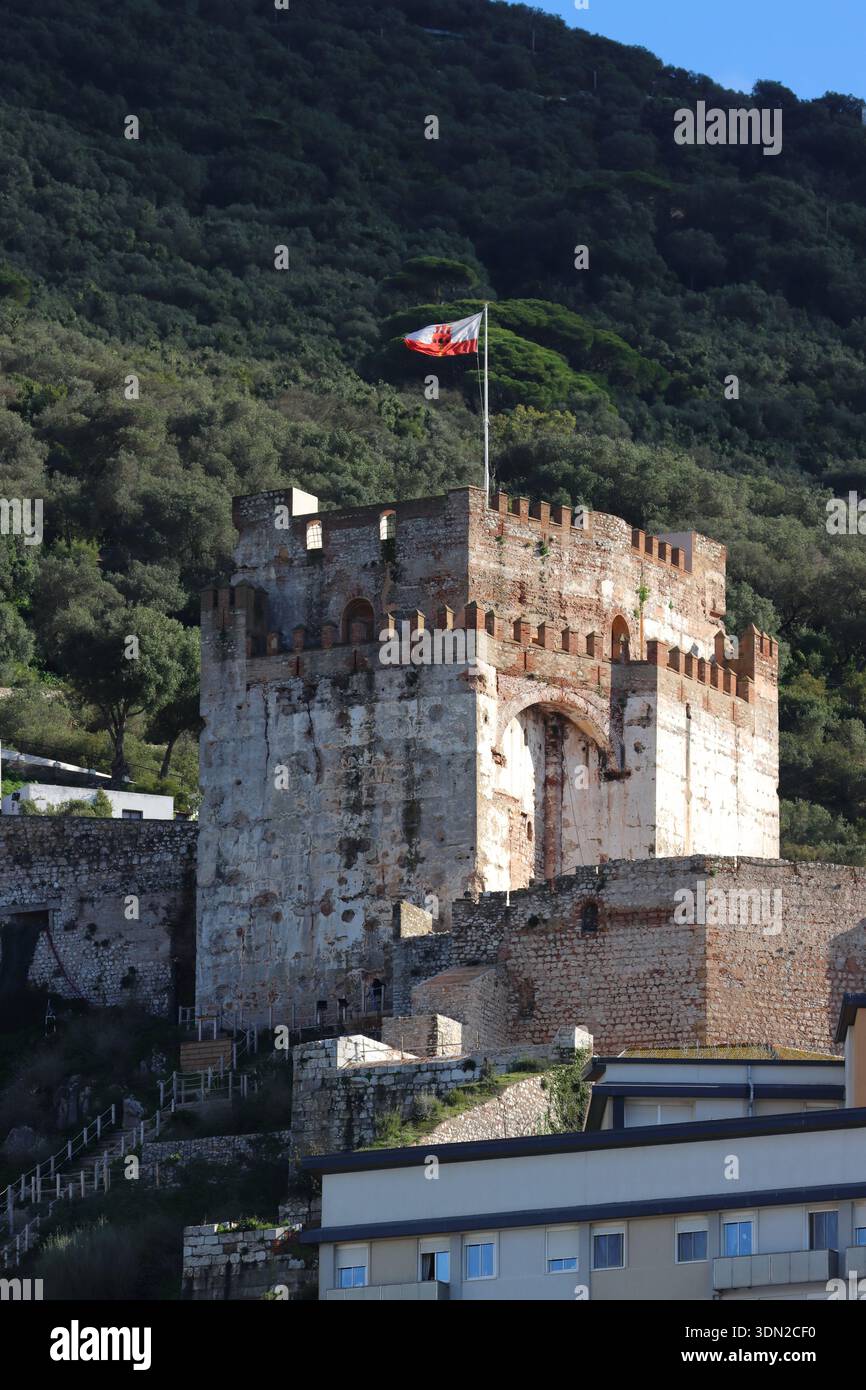 Tower of Homage, The Moorish Castle, a medieval fortification ...