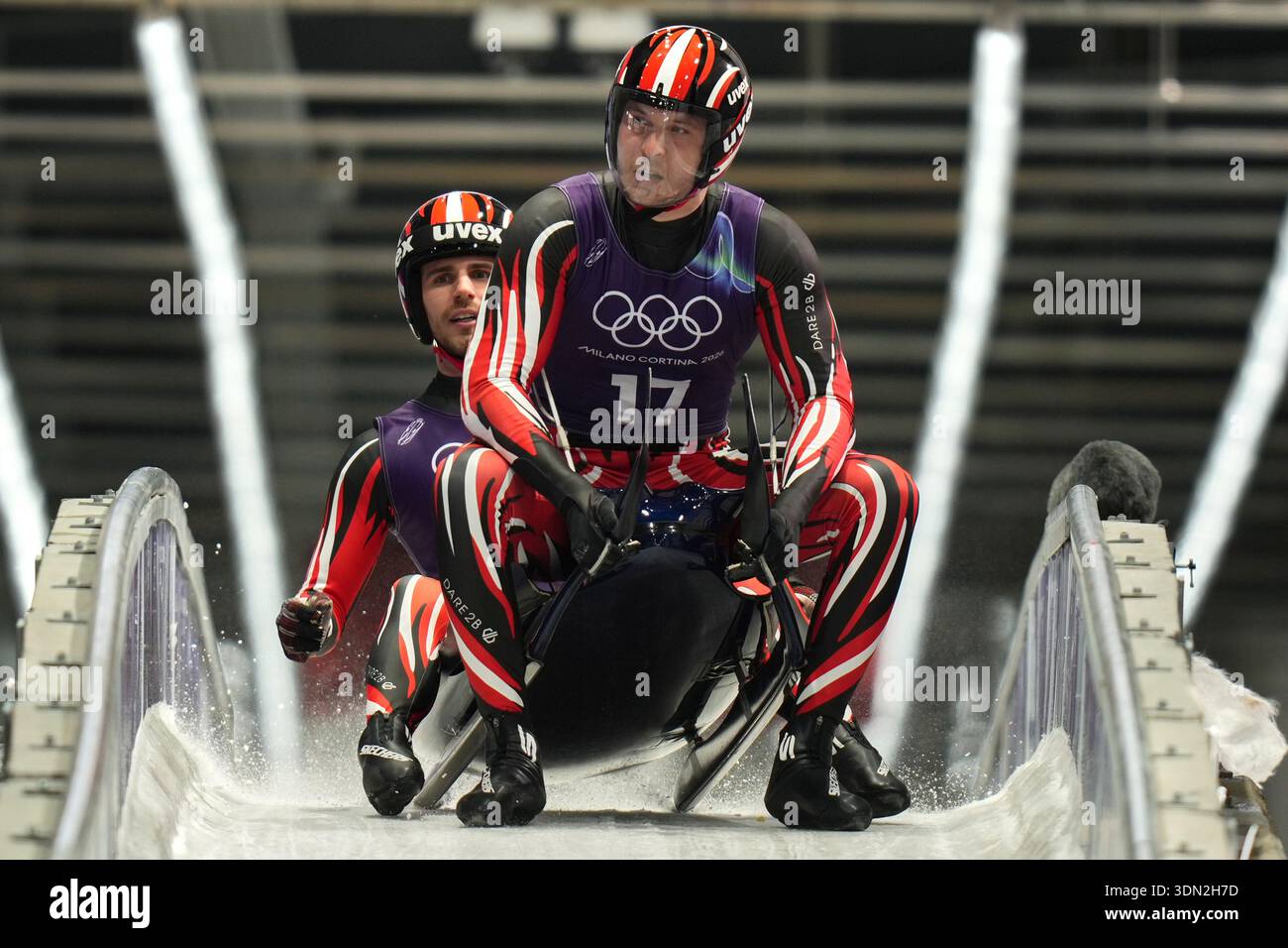 Austria's Juri Thomas Gatt, right, and Riccardo Martin Schoepf, left ...