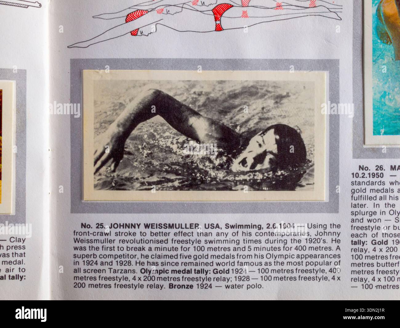 1920s film swimmer hi-res stock photography and images - Alamy