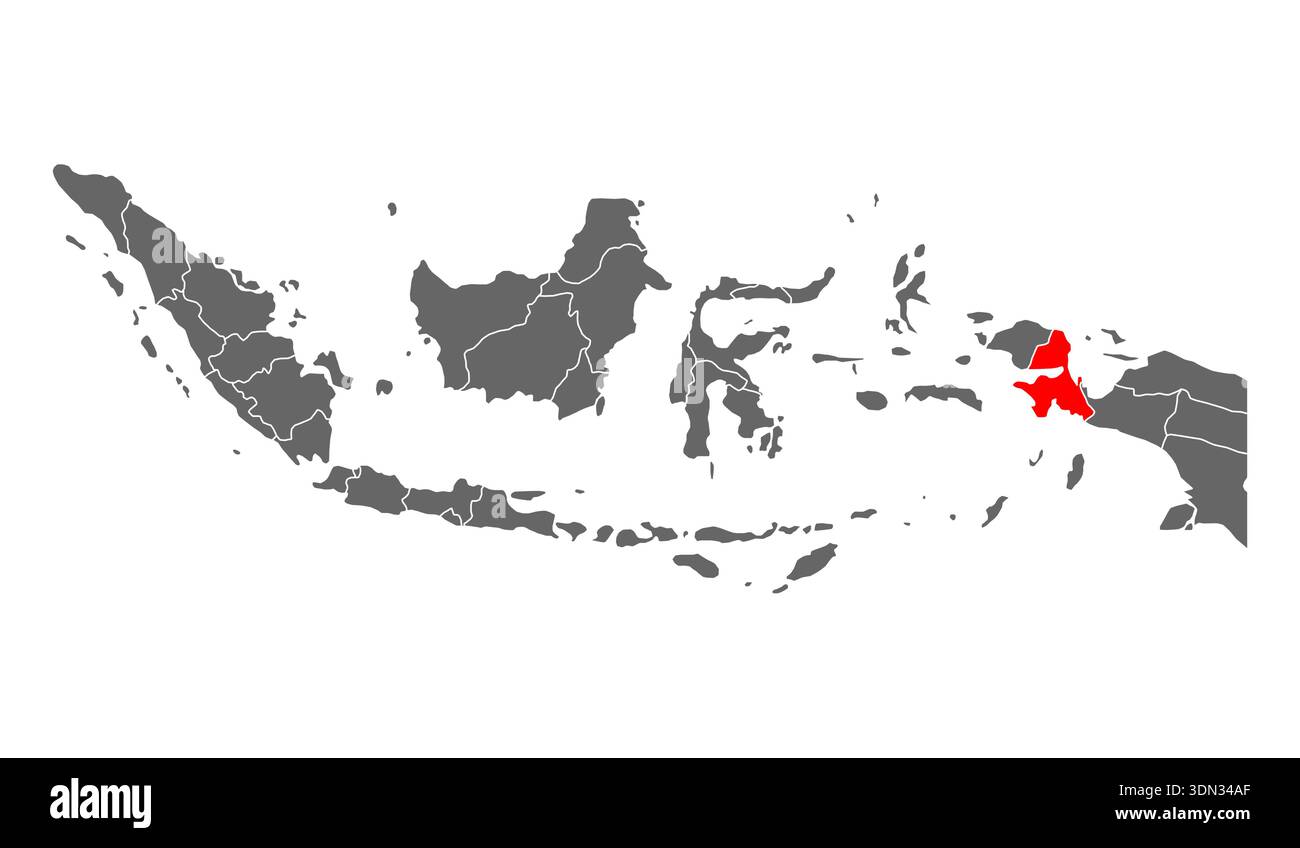 Manokwari map Stock Vector Images - Alamy