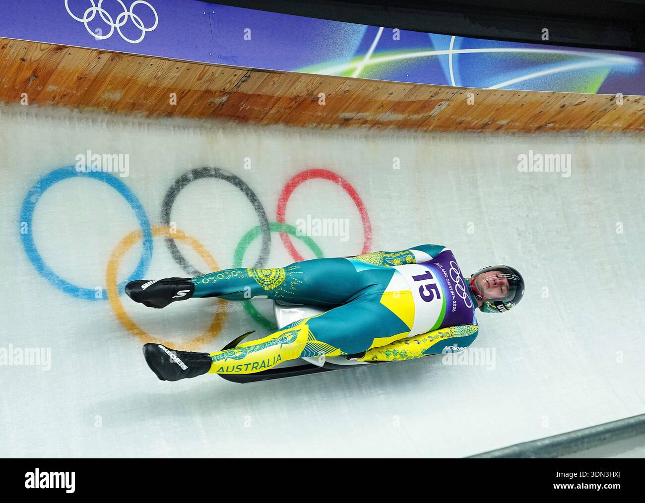 08 February 2026, Italy, Cortina D'ampezzo: Olympia, Olympic Winter ...