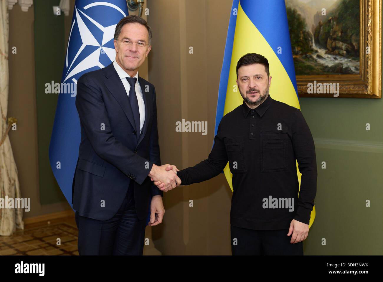 Mark Rutte NATO Secretary General meets with Volodymyr Zelenskyy ...