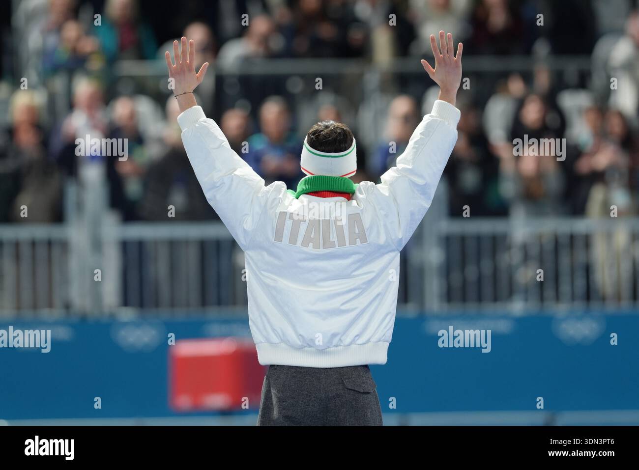 Riccardo Lorello of Italy bronze medal in the men's 5,000 meters ...