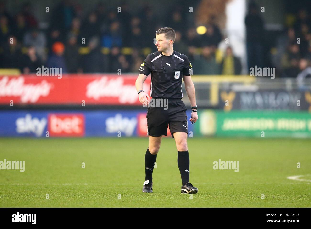 The Exercise Stadium, Harrogate, England - 7th February 2026 Referee ...