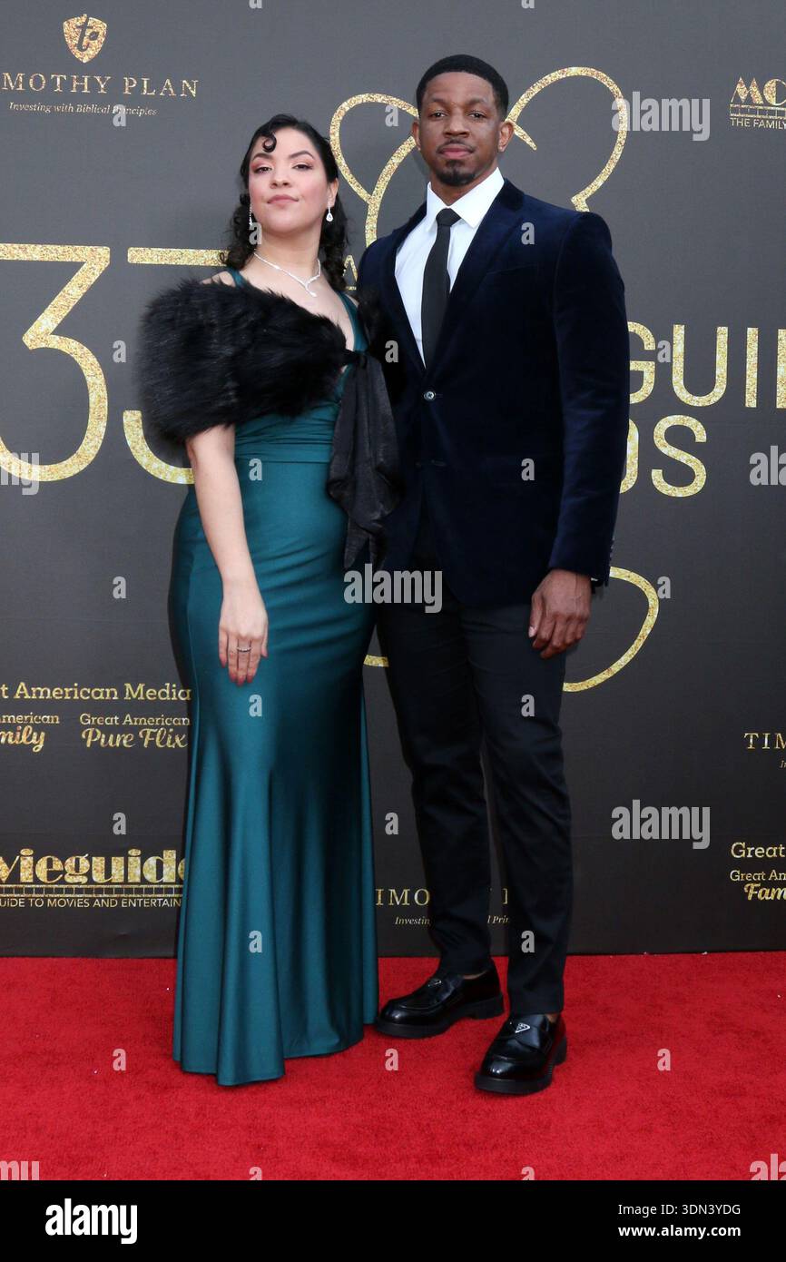 Stacey Patin, Percy Bell at arrivals for 33rd Annual Movieguide Awards ...