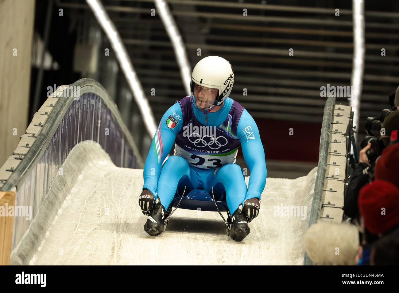 Alex Gufler (ITA) during the Olympic Winter Games Milano-Cortina 2026 ...