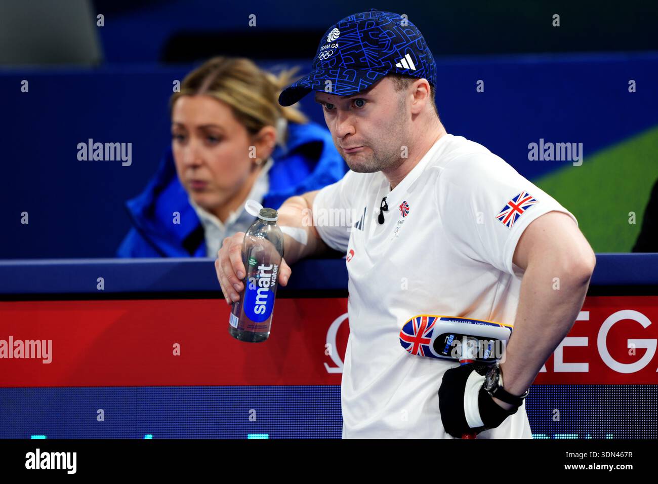 Great Britain's Bruce Mouat during the Curling Mixed Doubles Round ...