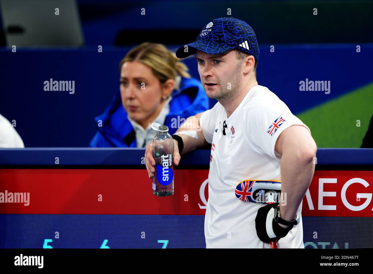 Great Britain's Bruce Mouat during the Curling Mixed Doubles Round ...