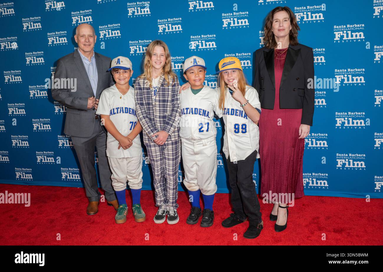 SANTA BARBARA, CA, USA, 7th FEB. 2026 Eric Simonson and Sue Cremin with ...
