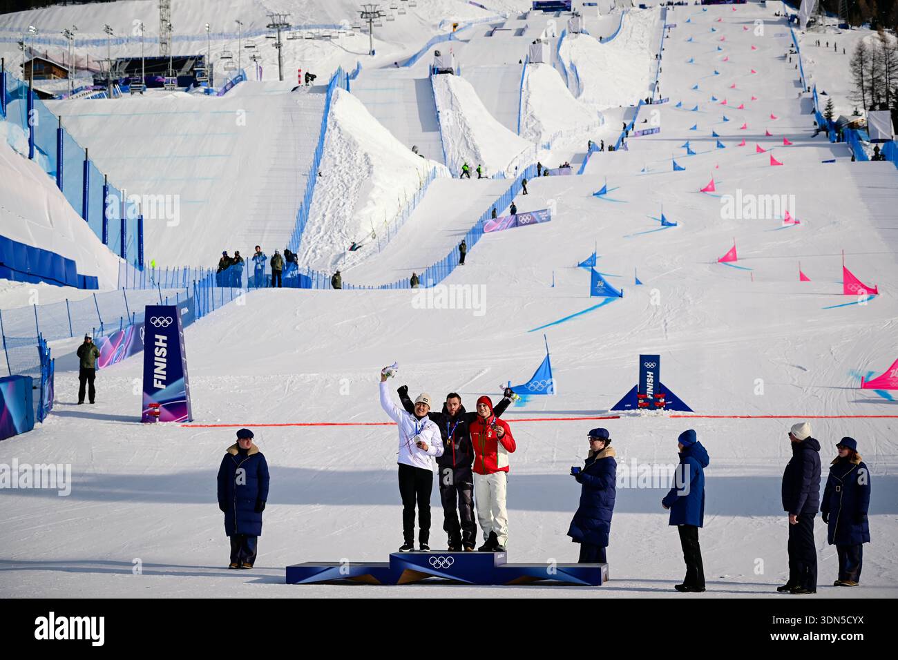 Medal Ceremony Men with KIM Sangkyum KOR , KARL Benjamin AUT and ...