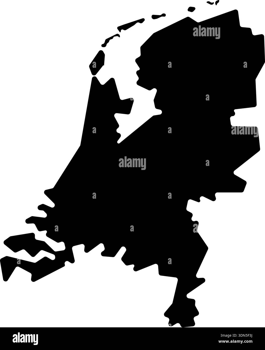 Netherlands vector logo icon Black and White Stock Photos & Images - Alamy