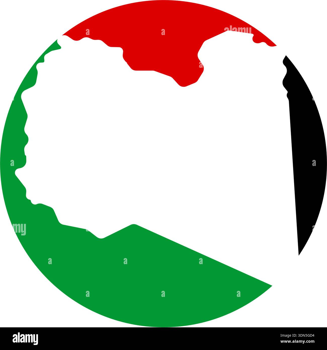 Libya vector logo icon hi-res stock photography and images - Alamy