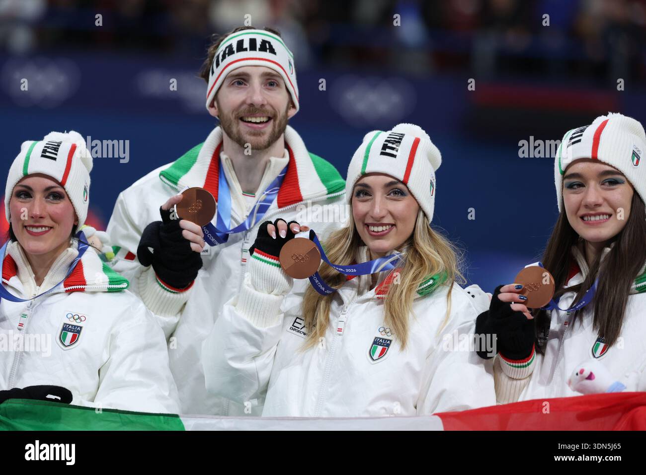Team Italia during the Olympic Winter Games Milano-Cortina 2026, Figure ...