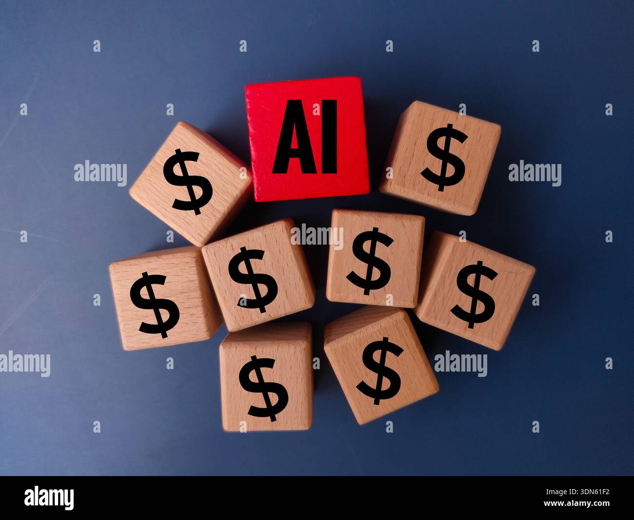 The image is a conceptual representation of artificial intelligence ...