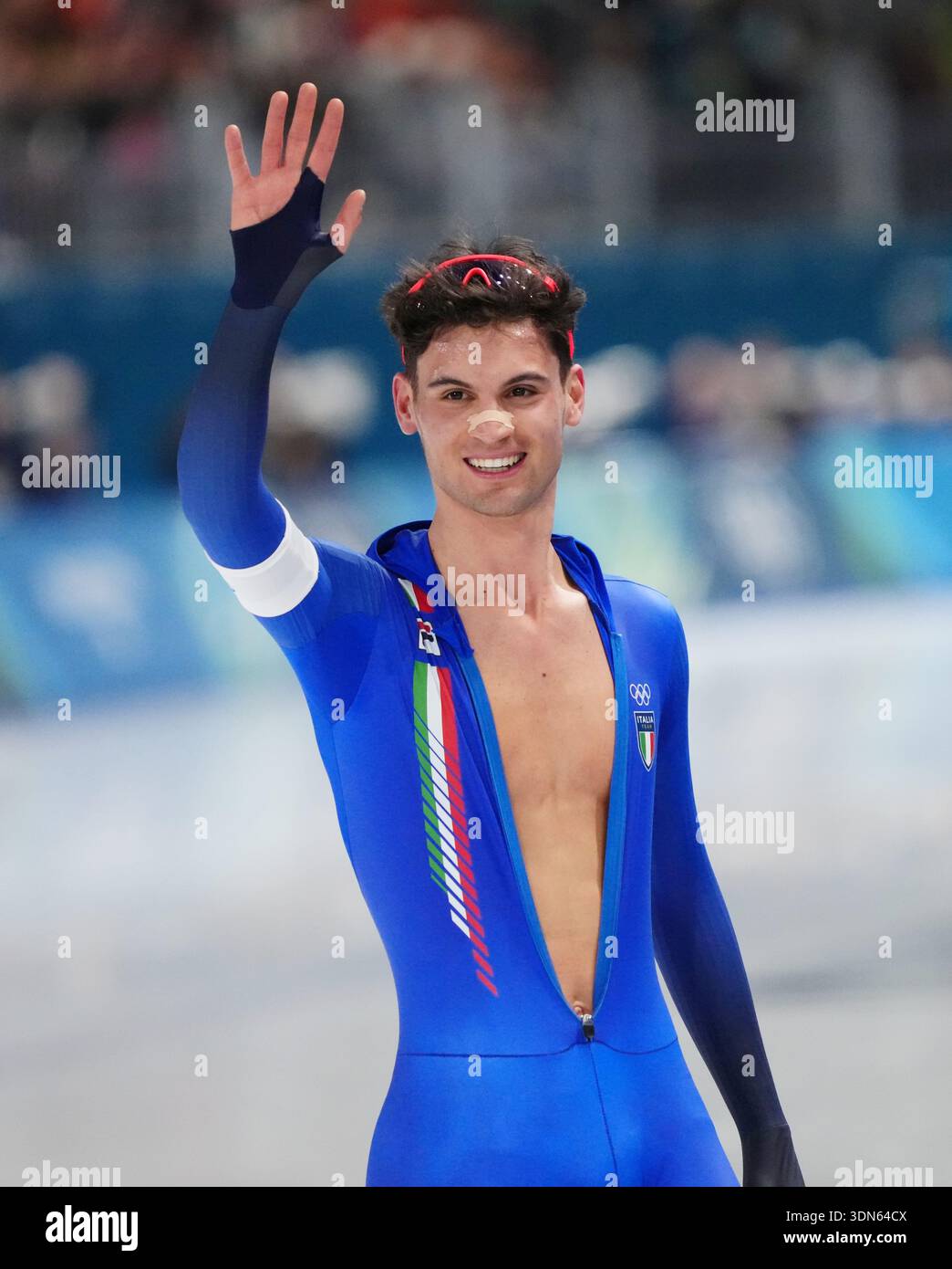 Riccardo Lorello (ITA) on 5000m men during the Olympic Winter Games at ...