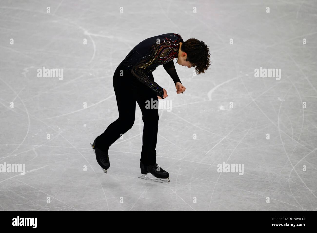 MILAN, ITALY. February 08: Shun Sato (JPAN) performs in Man Single ...