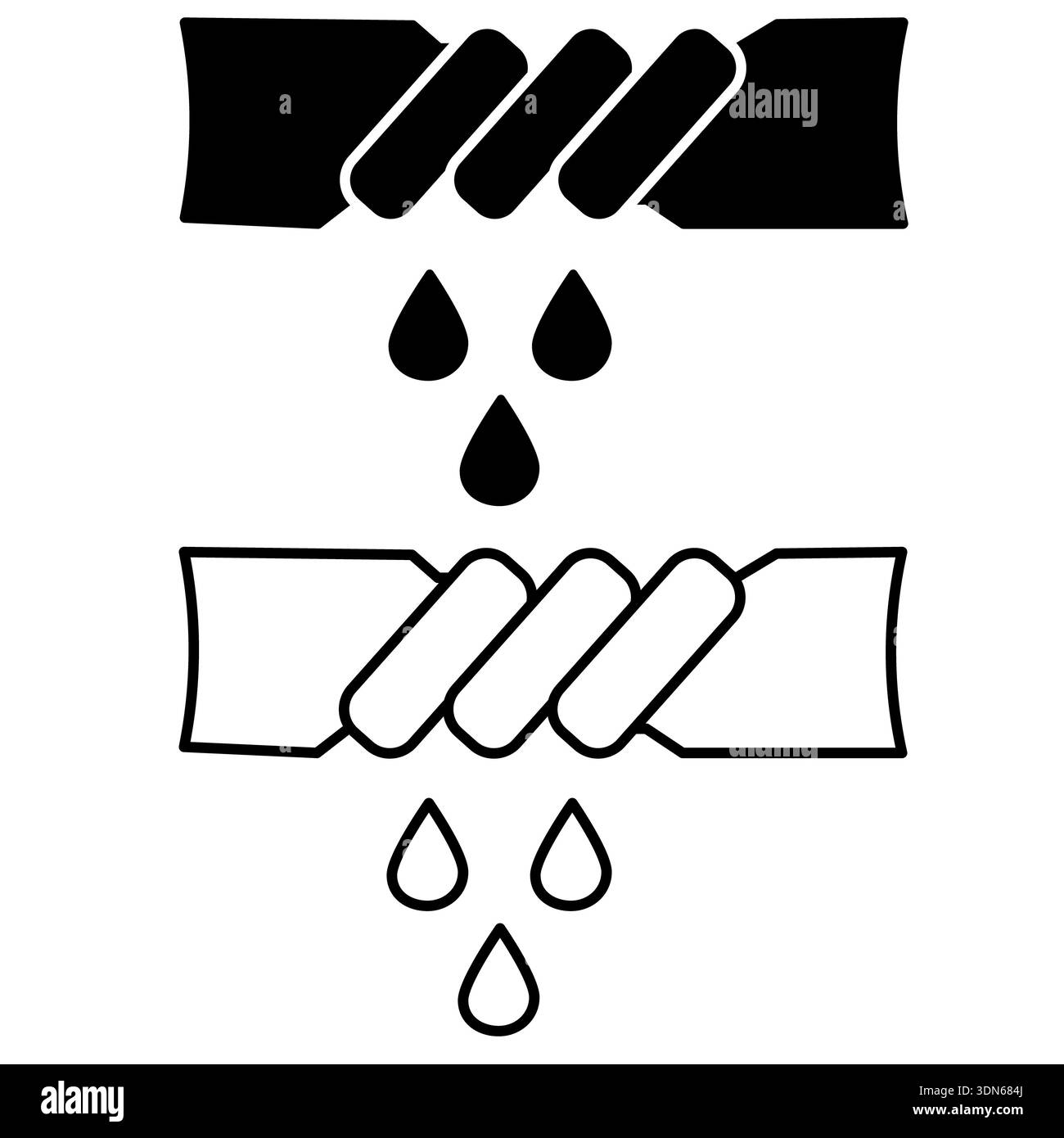 Squeeze icon. Squeeze wet laundry sign. Twirling fabric for dry symbol ...
