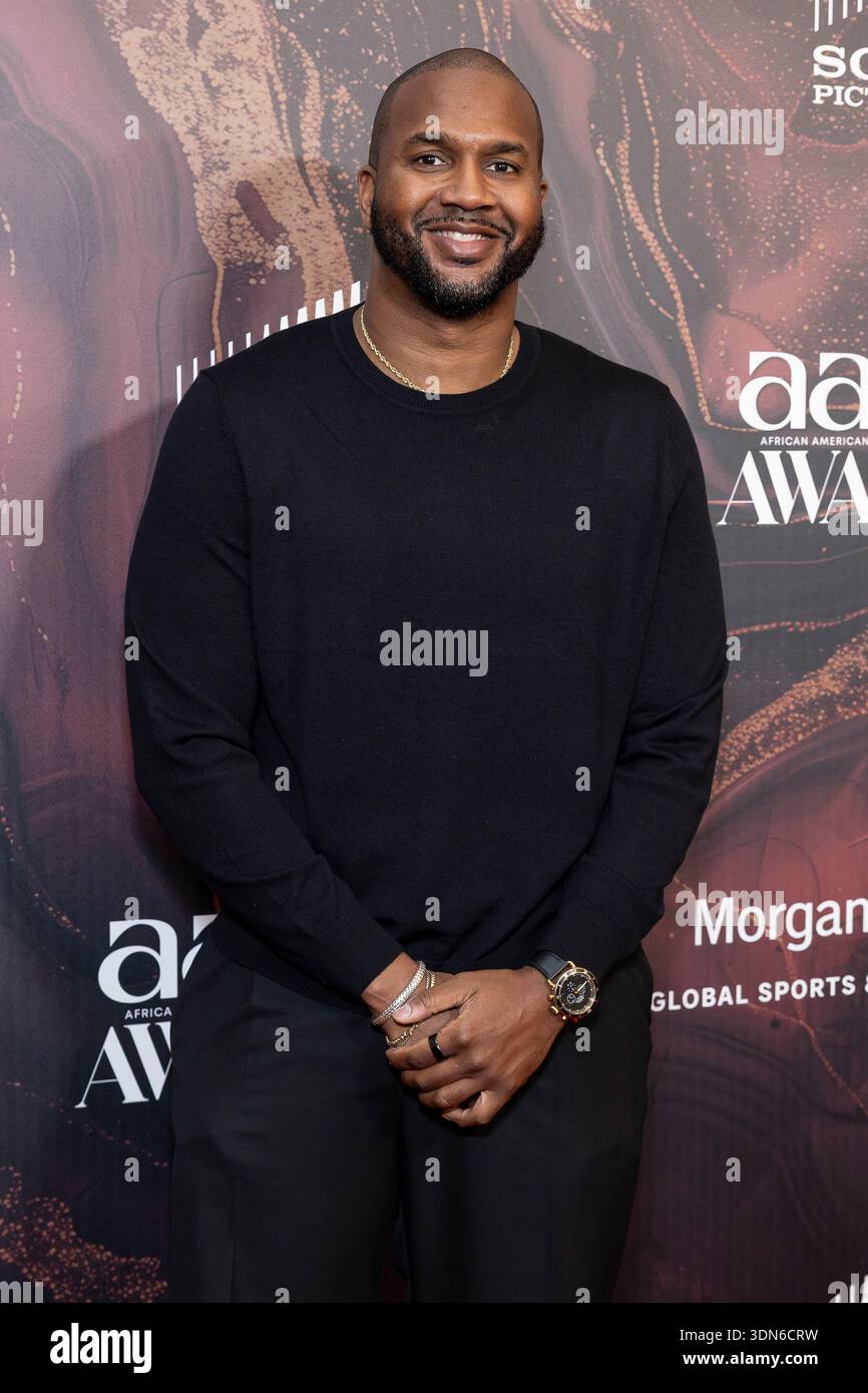 Van Lathan attends the arrivals of the 17th Annual AAFCA Awards at The ...
