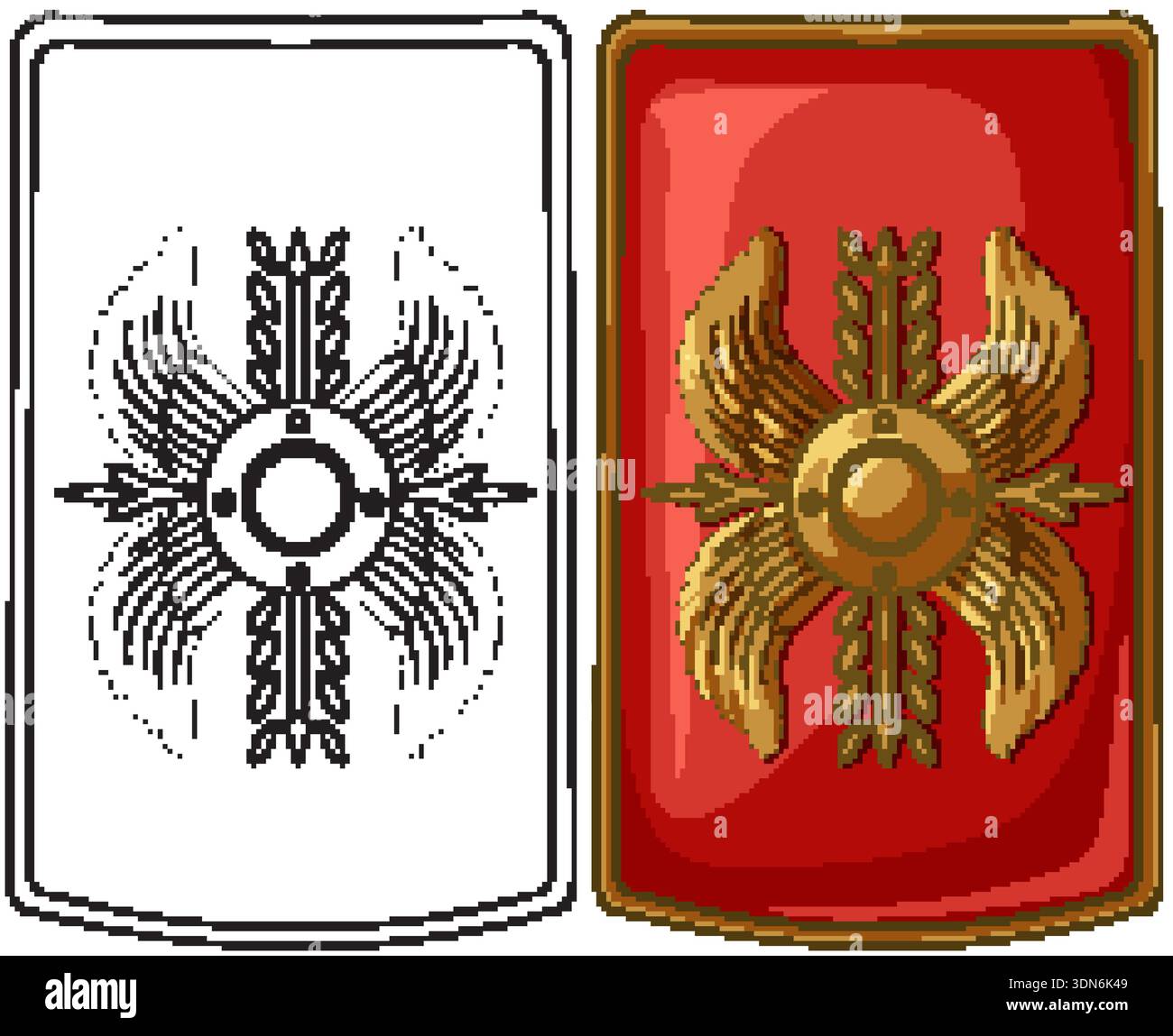 Ancient army reconstruction Stock Vector Images - Alamy