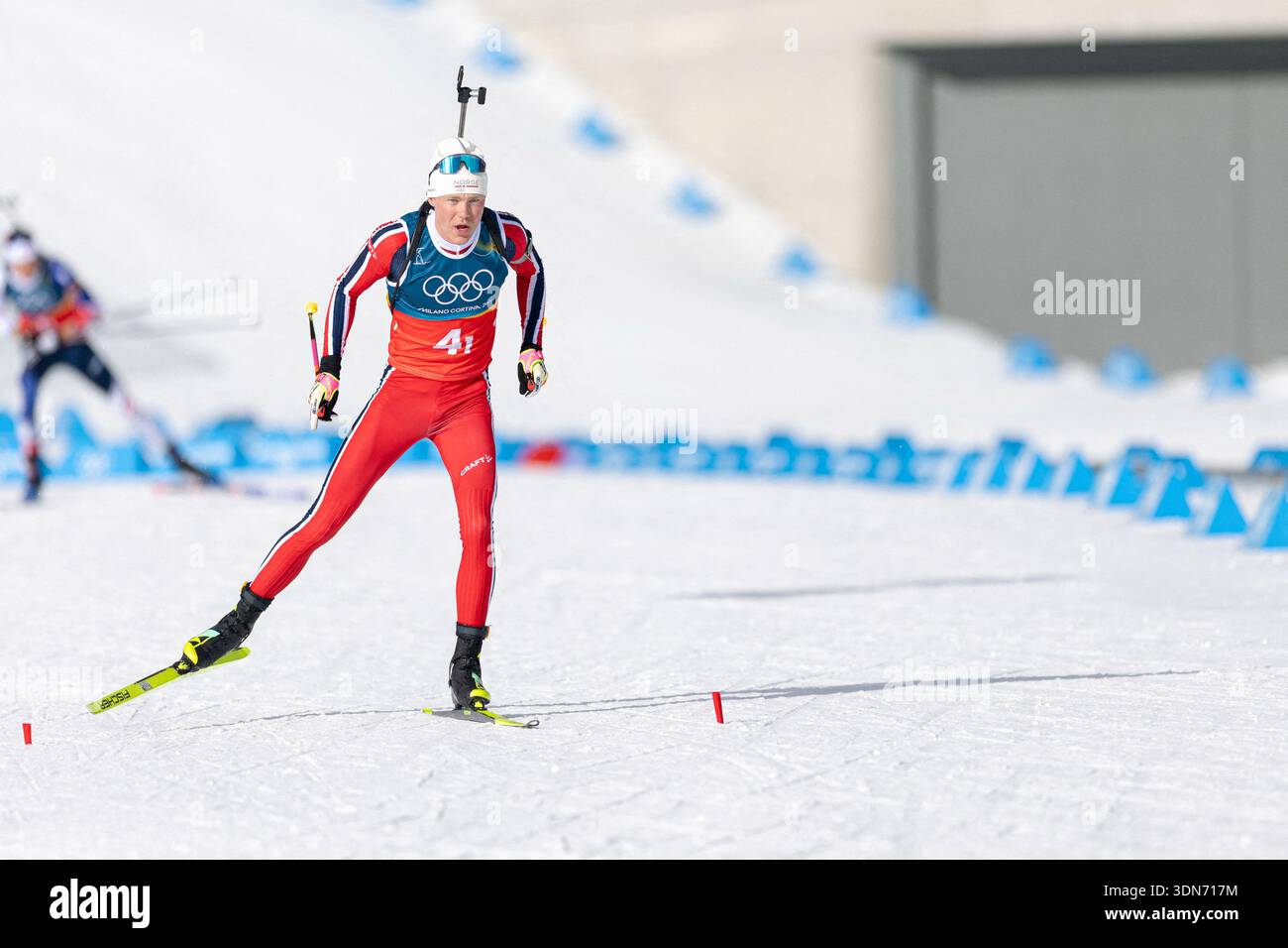 Anterselva, Italy. 08th Feb, 2026. Martin Uldal #4-1 of Team Norway ...