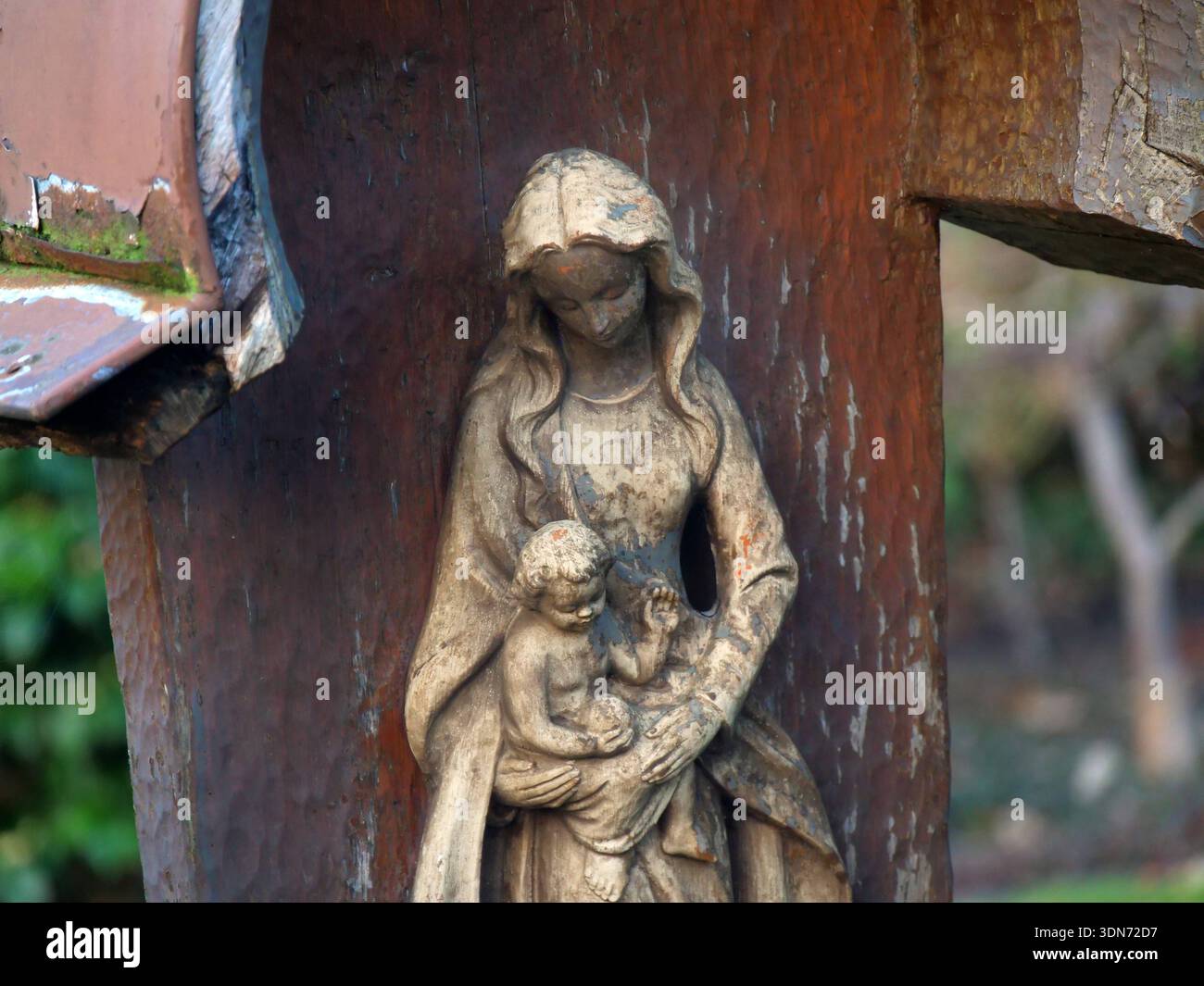 Trauer-Friedhofsfotos als Symbolfoto fuer Trauer und sterben. Trauer ...