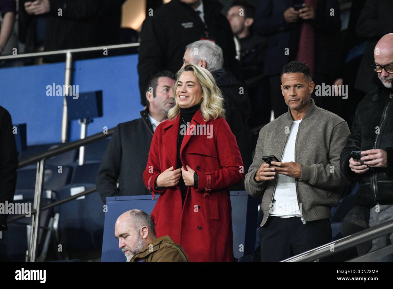 Anne-Laure Bonnet attending the Ligue 1 McDonald's match between Paris ...