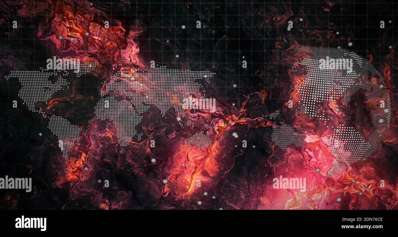 Displaying faint world map hi-res stock photography and images - Alamy