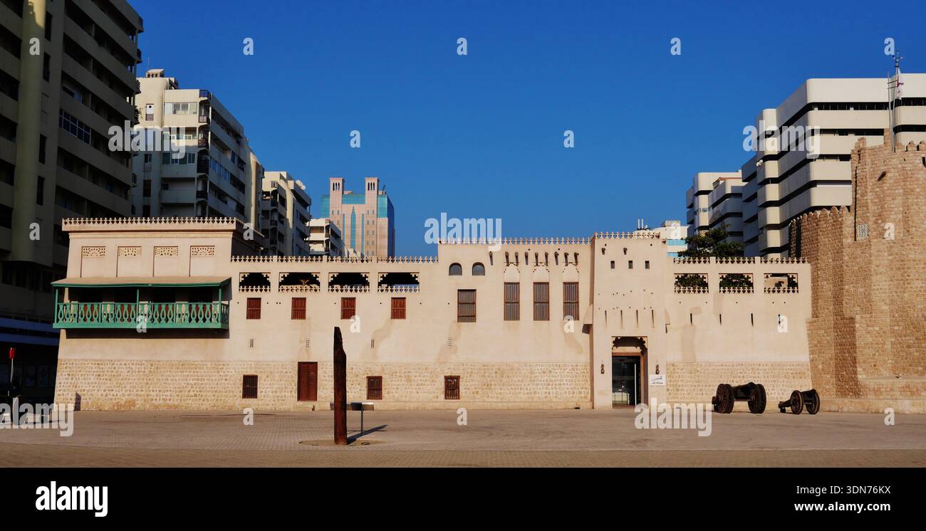 East Side of the Fort Al Hisn, Sharjah, Sharjah Emirate, United Arab ...