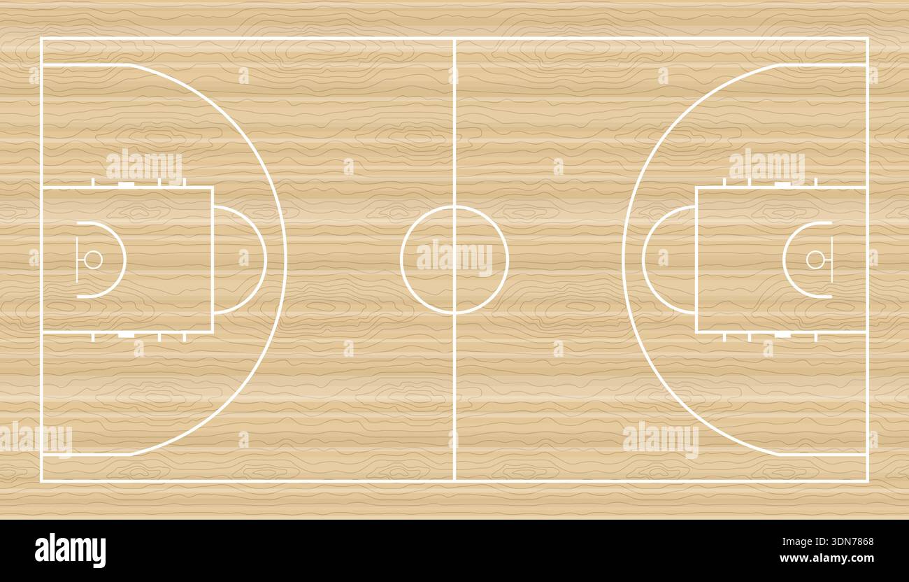 Basketball Coaches Court Diagram Printable