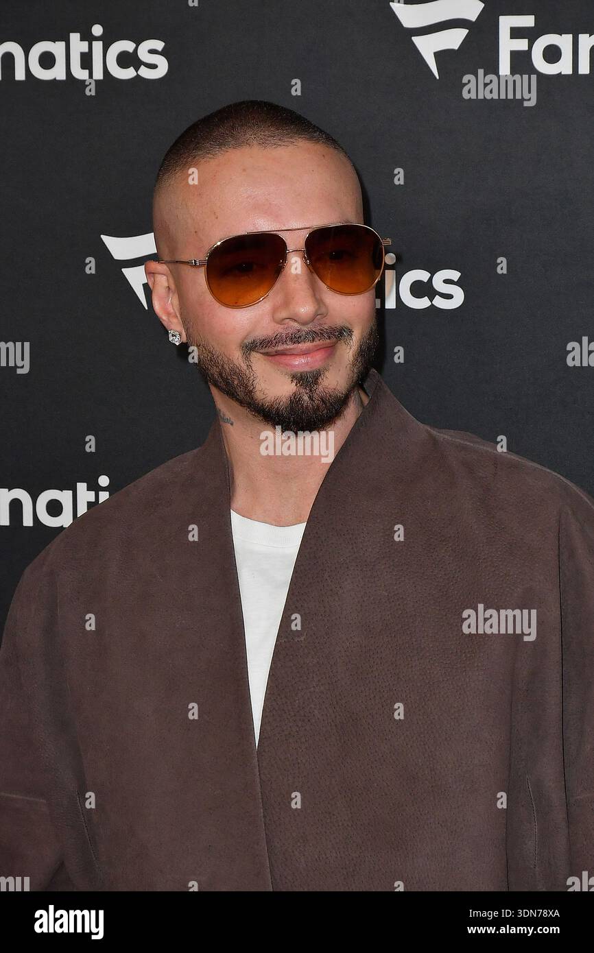 J Balvin attends the 2026 Fanatics Super Bowl Party (Photo by Image ...