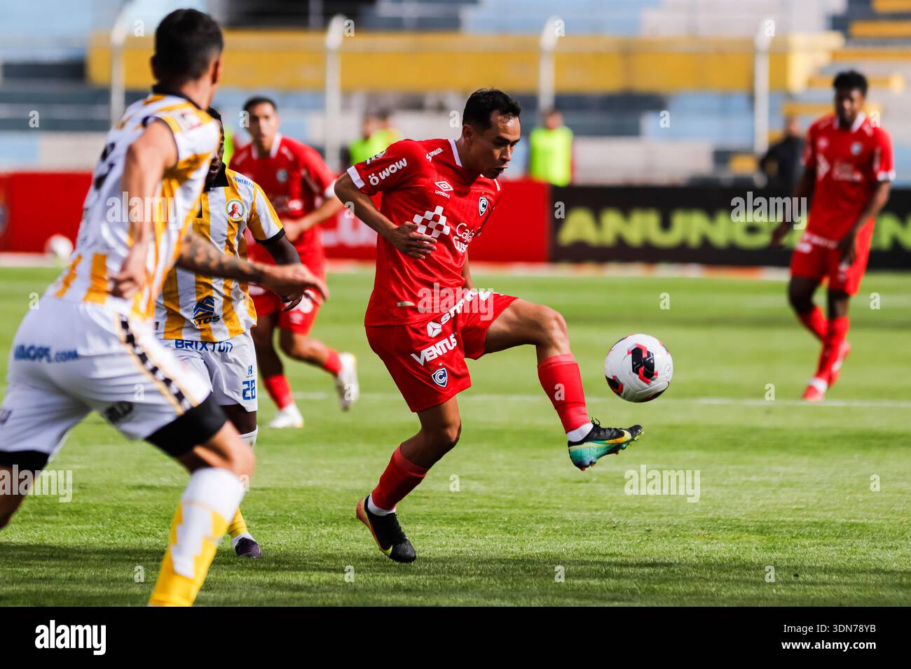 Cusco, Peru - February 8: Ademar Robles of Cienciano during a Liga 1 ...