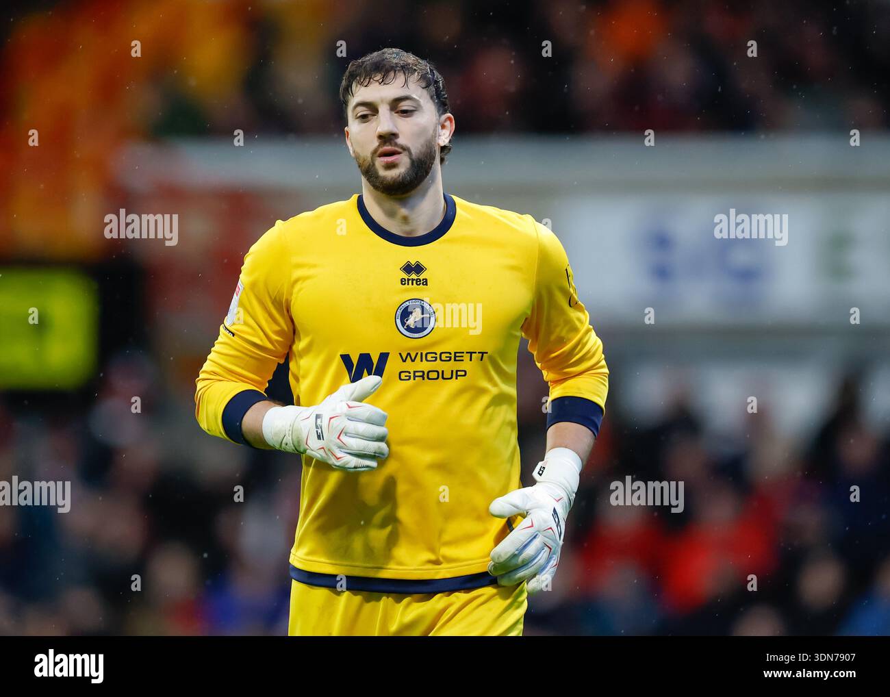 Millwall goalkeeper Max Crocombe during the Sky Bet Championship match ...