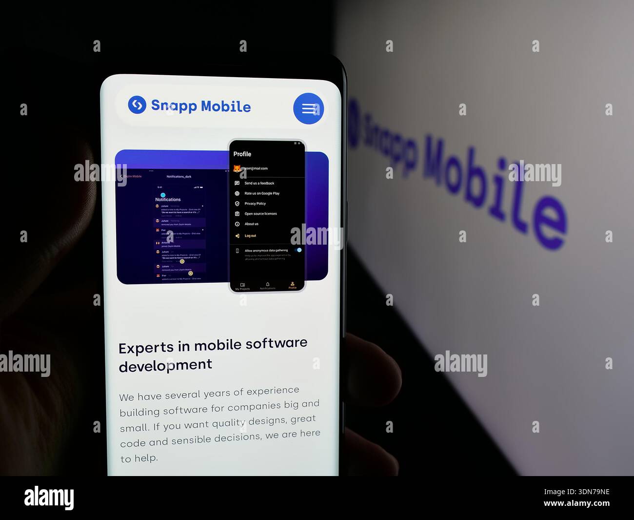 Snapp mobile germany gmbh hi-res stock photography and images - Alamy