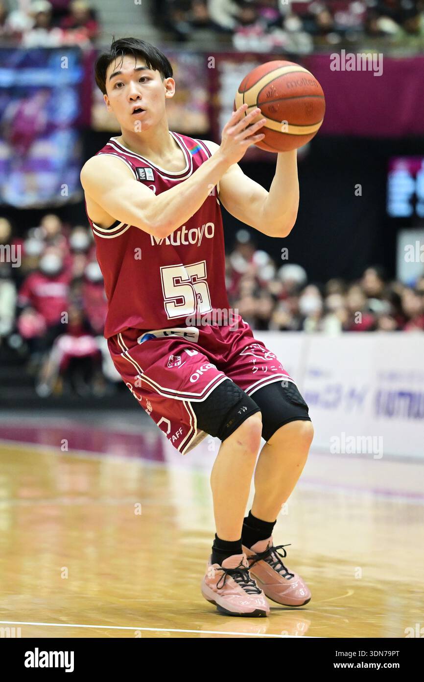 Okada Taiga (Brave Thunders), FEBRUARY 7, 2026 - Basketball : 2025-26 B ...