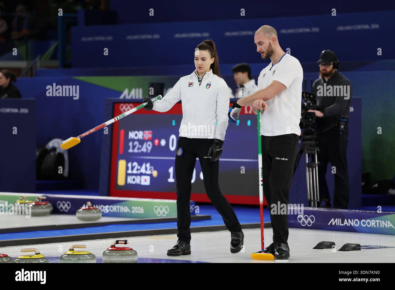 Olympics Milan Cortina 2026 Curling Italy vs United States, Amos ...