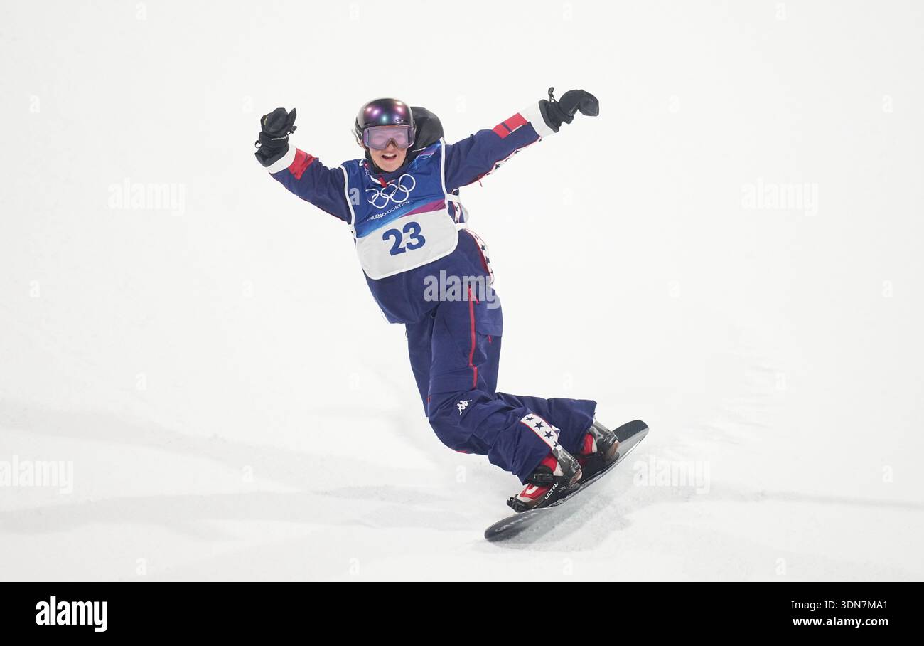 February 08 2026:Jessie Perlmutter (United States of America) competes ...