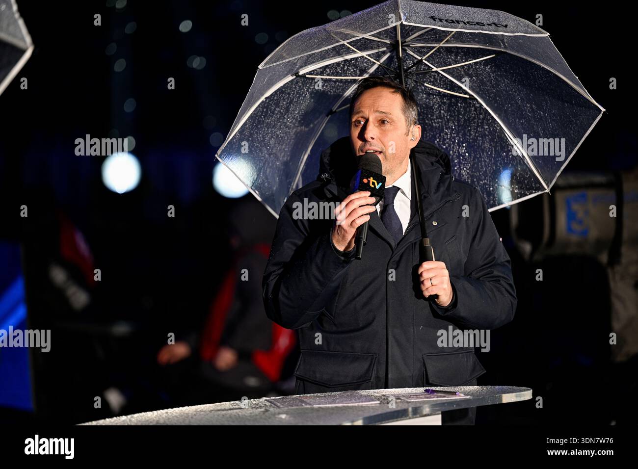 Cedric Beaudou during the Six Nations Championship rugby match France ...