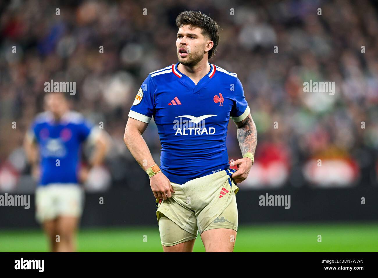 Matthieu Jalibert during the Six Nations Championship rugby match ...